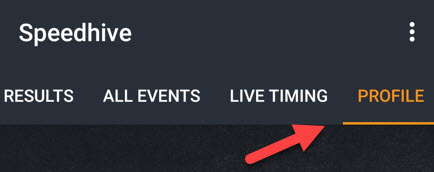 How to change the nickname in Speedhive app