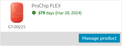 How do I check the subscription status of my MYLAPS ProChip?