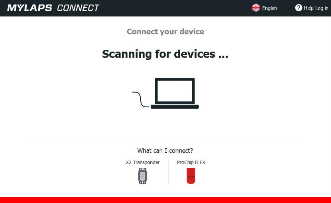 ProChip Flex is not connecting with MYLAPS Connect